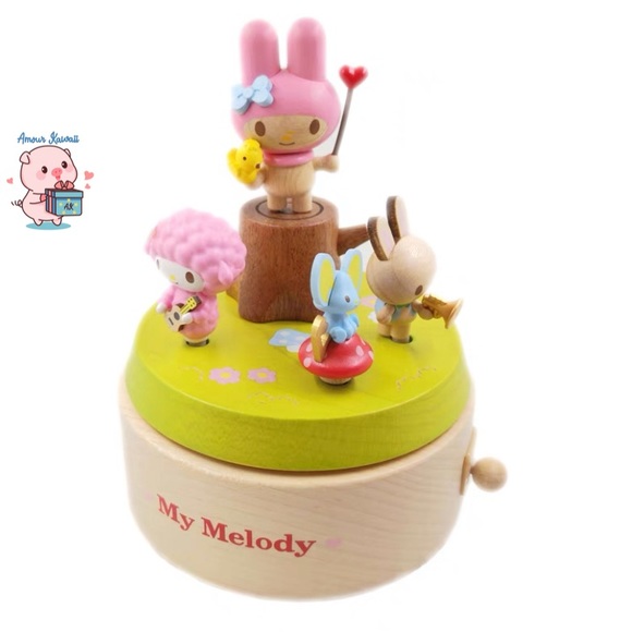 Hello Kitty | Office | Sanrio My Melody Forest Symphony Music Box ...